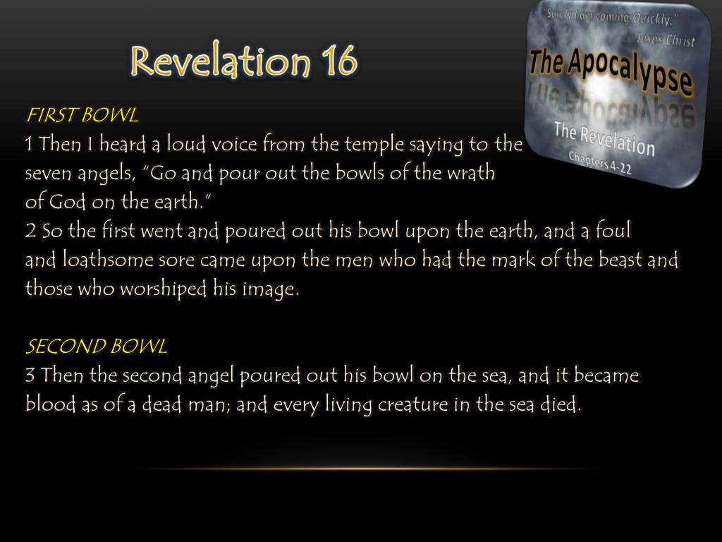 PPT - -Part 13- The Bowl Judgments: They Did Not Repent and Give Him ...