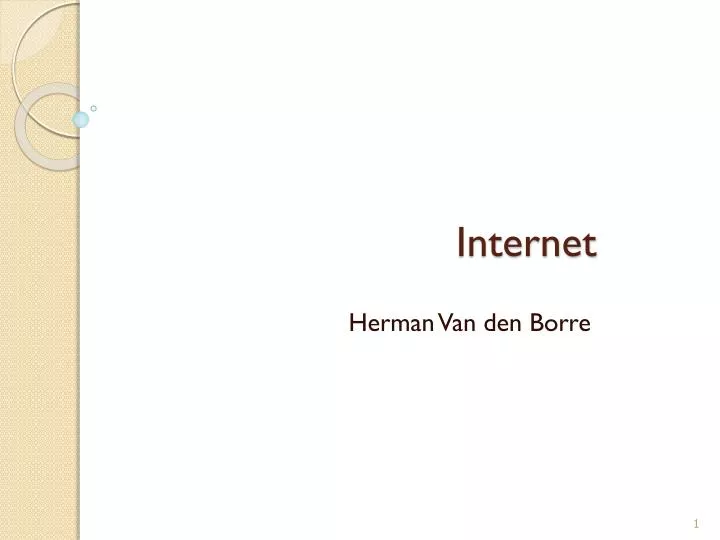 PPT - Internet PowerPoint Presentation, free download - ID:1858415