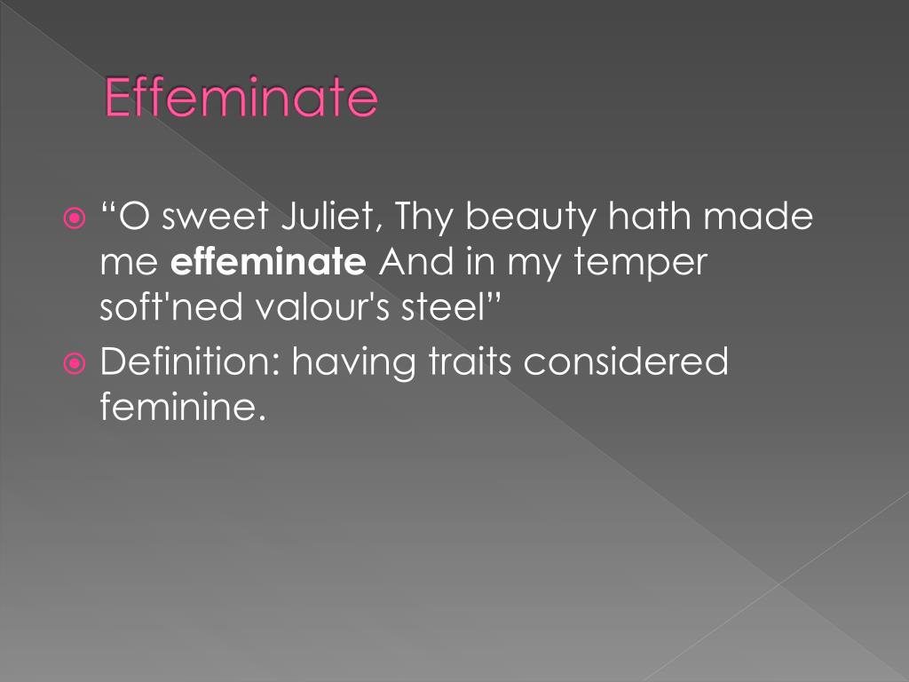 PPT - Romeo & Juliet Vocabulary PowerPoint Presentation, free download ...