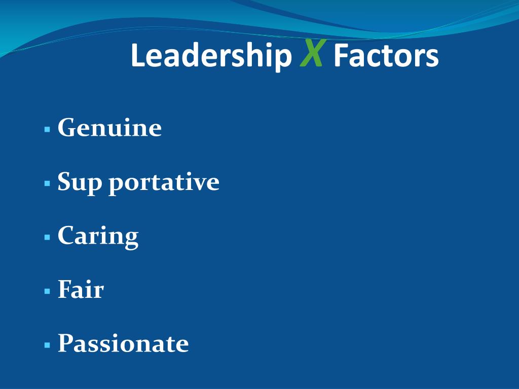 PPT - X FACTOR Of Leadership University of Kentucky Mary Marcum ...