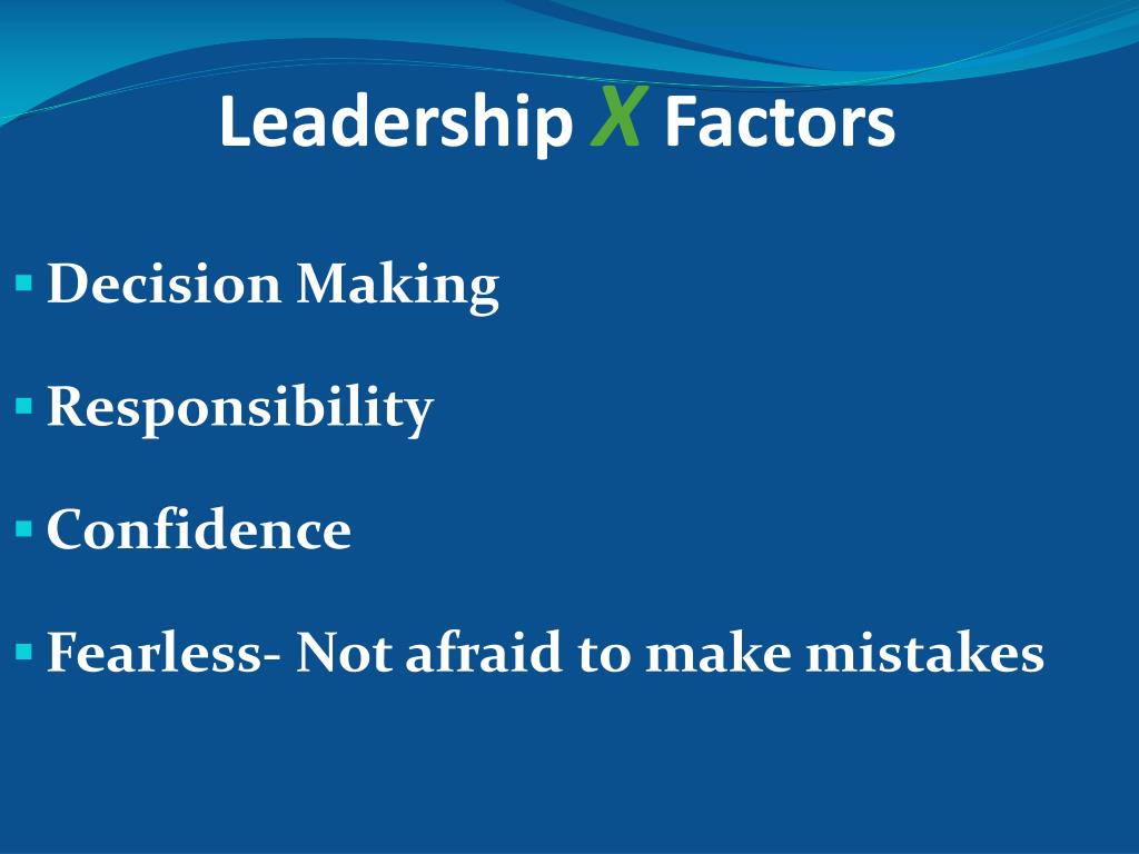 PPT - X FACTOR Of Leadership University of Kentucky Mary Marcum ...