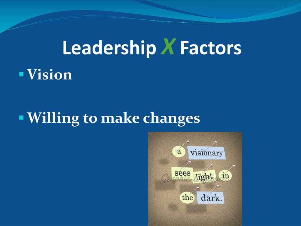 PPT - X FACTOR Of Leadership University of Kentucky Mary Marcum ...
