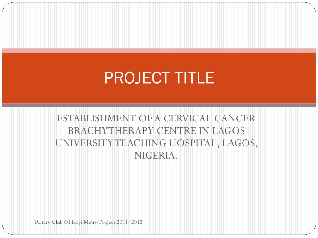 PPT - ROTARY CLUB OF IKOYI METROPOLITAN DISTRICT 9110 PowerPoint ...