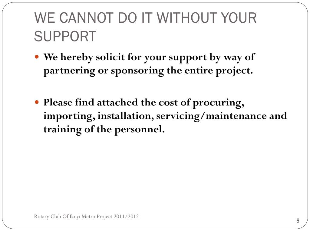 PPT - ROTARY CLUB OF IKOYI METROPOLITAN DISTRICT 9110 PowerPoint ...