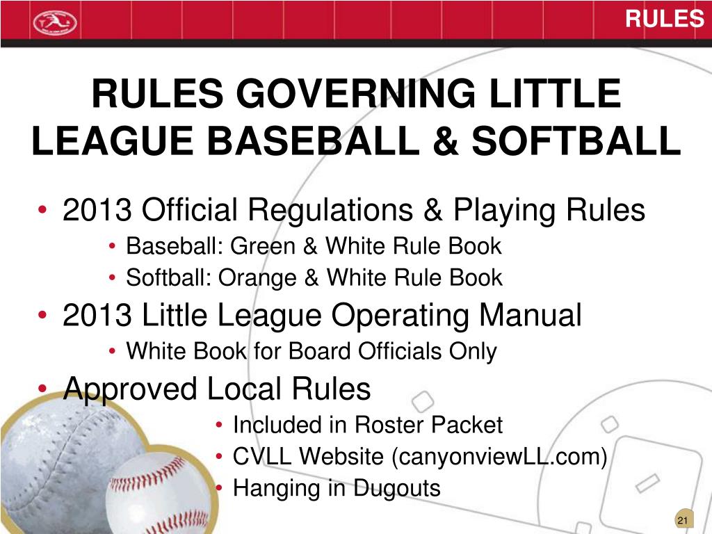 PPT - Canyon View Little League February 25, 2013 PowerPoint ...