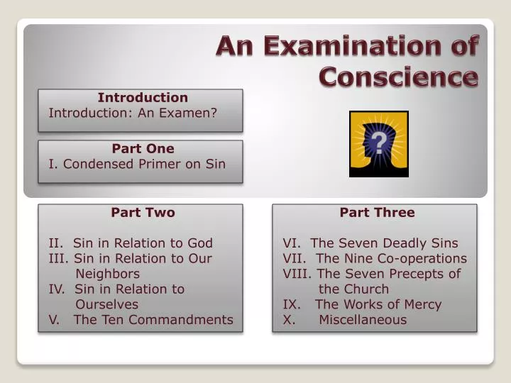 PPT - An Examination of Conscience PowerPoint Presentation, free download - ID:1859116