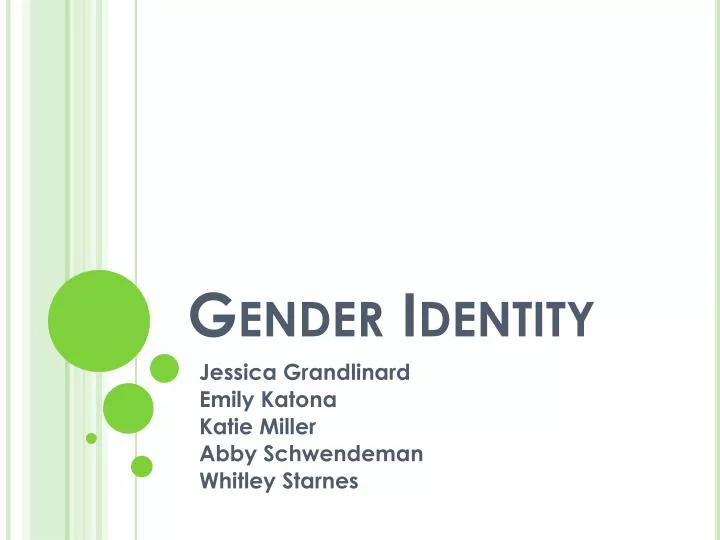 PPT - Gender Identity PowerPoint Presentation, free download - ID:1859270