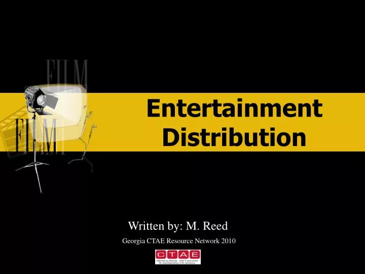 PPT - Entertainment Distribution PowerPoint Presentation, free download ...