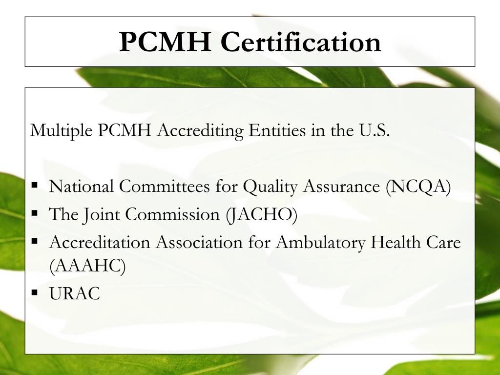 PPT - An Overview of Patient-Centered Health Care Home Napualani Spock ...