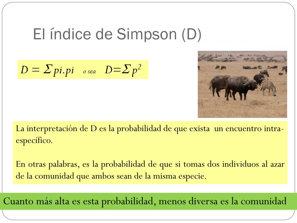 PPT - Métodos de estudio de la biodiversidad. PowerPoint Presentation ...
