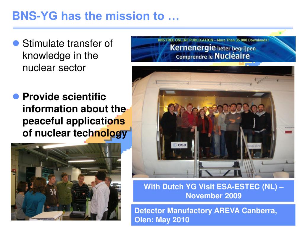PPT - The Belgian Nuclear Society (BNS) Young Generation Communicates ...