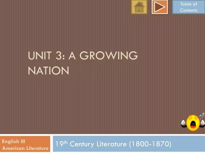 PPT - Unit 3: a growing nation PowerPoint Presentation, free download ...