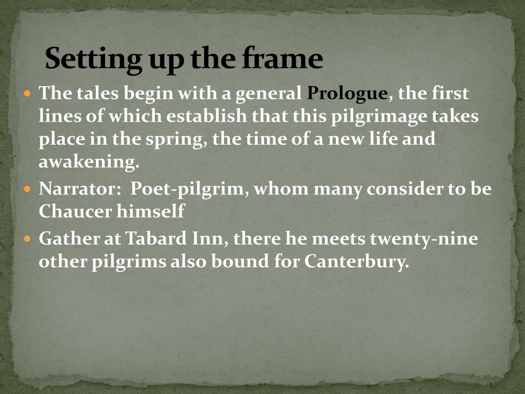 PPT - The Canterbury Tales PowerPoint Presentation, free download - ID ...