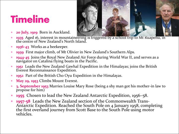PPT - Sir Edmund Hillary PowerPoint Presentation - ID:1860092