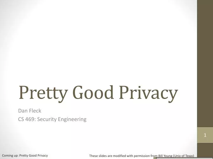 PPT - Pretty Good Privacy PowerPoint Presentation, free download - ID ...
