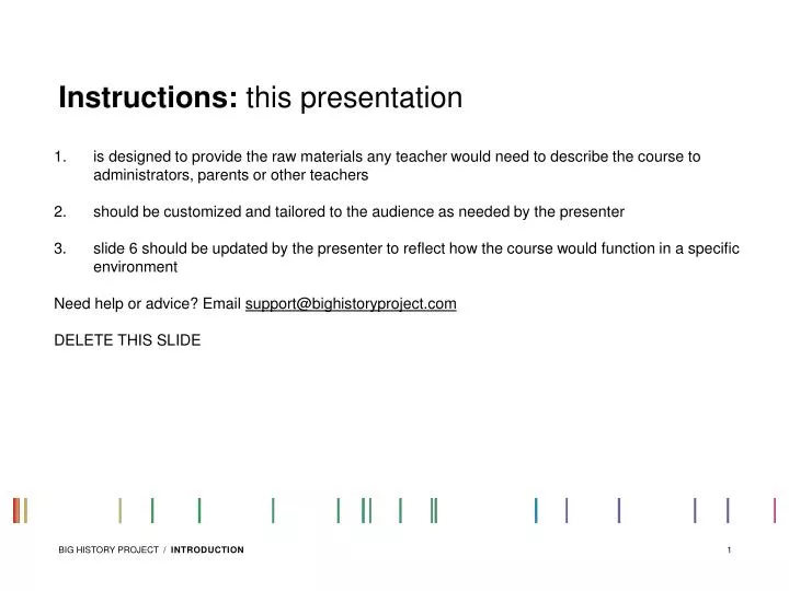 PPT - Instructions: this presentation PowerPoint Presentation, free ...
