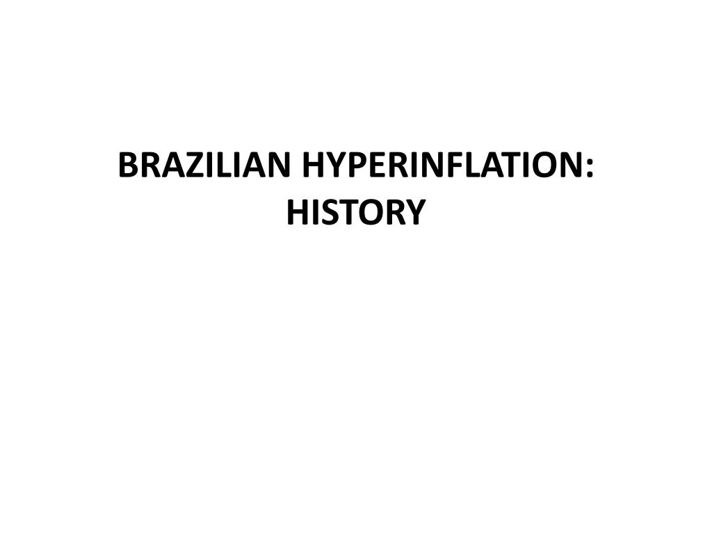 PPT - The Monetary and Fiscal History of Latin America: Brazil ...