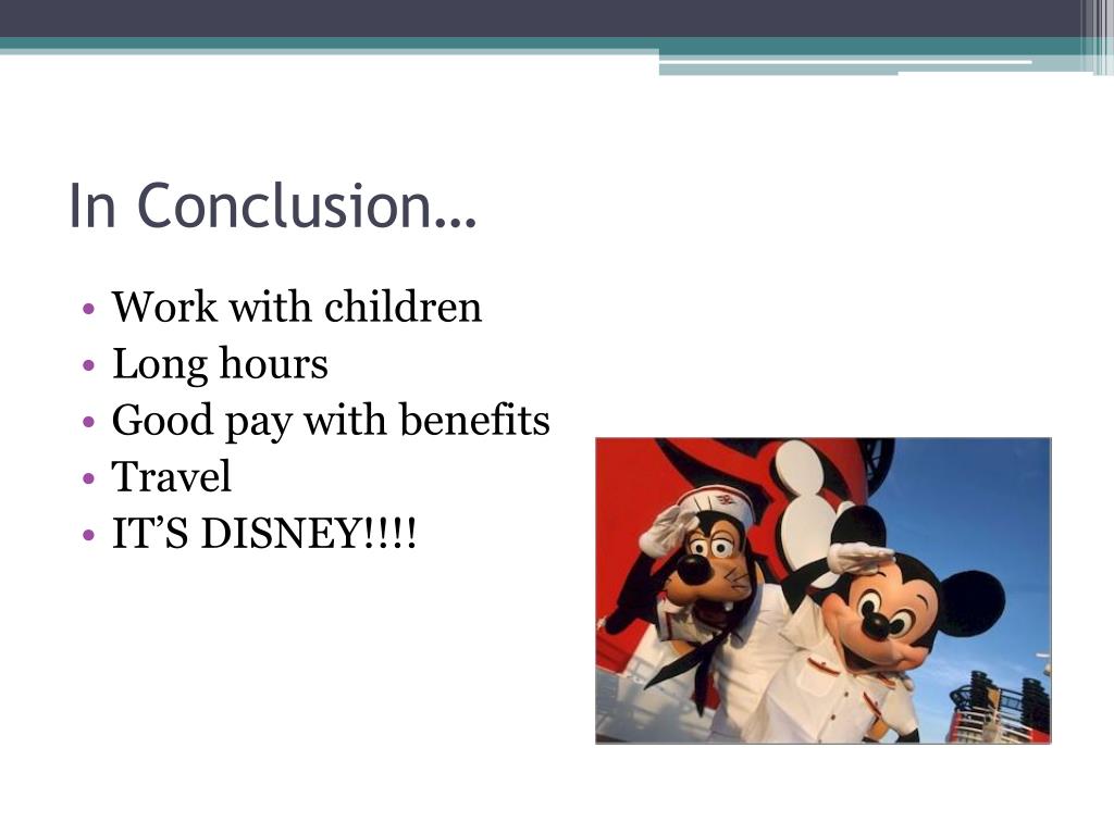 PPT - Youth Activities Counselor on Disney Cruise Line PowerPoint ...