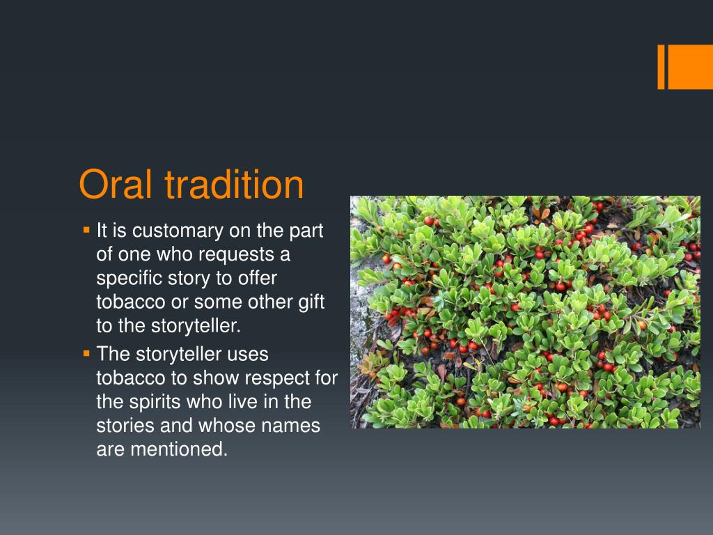 PPT - Native American Oral Tradition PowerPoint Presentation, free ...