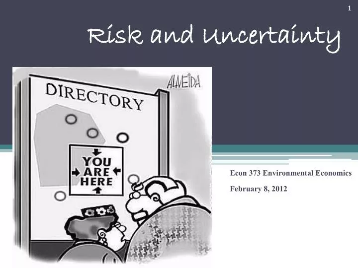 PPT - Risk and Uncertainty PowerPoint Presentation, free download - ID ...