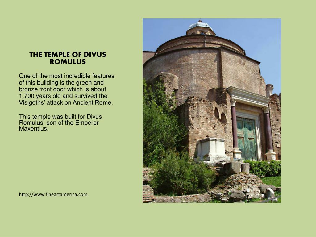 PPT - A TOUR THROUGH THE FORUM ROMANUM PowerPoint Presentation, free ...