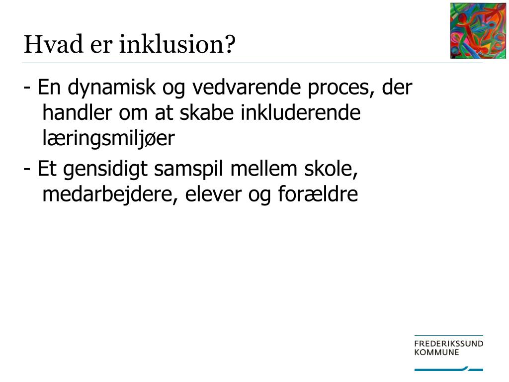 PPT - Inklusion og ADHD Jægerspris Skole 8. august 2013 PowerPoint ...