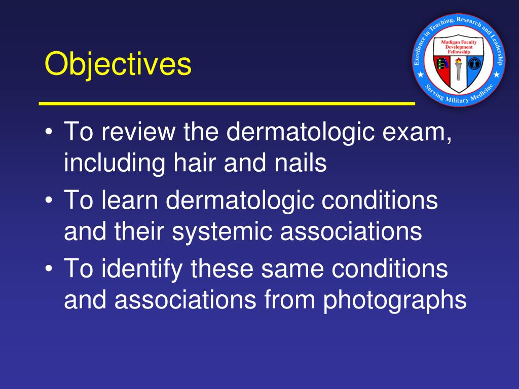 PPT - Is it Only Skin Deep? Dermatologic Evidence of Systemic Disease ...