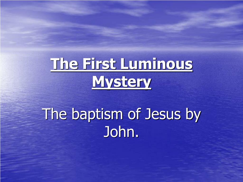 PPT - In the name of the Father, and of the Son, and of the Holy Spirit ...