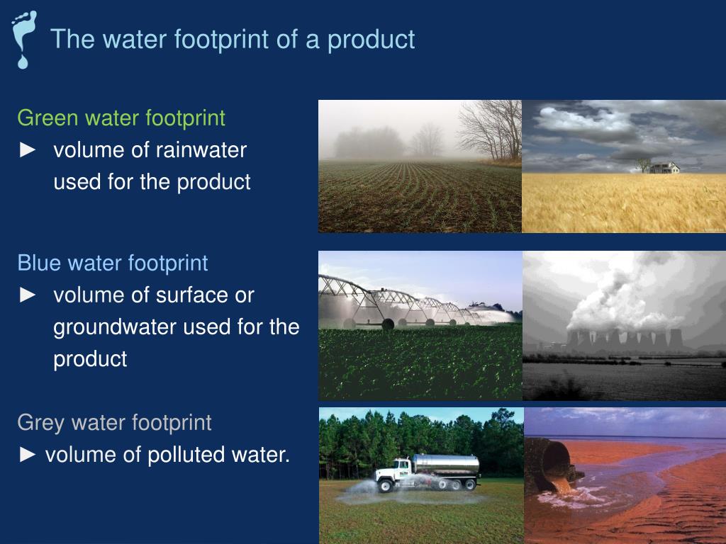 PPT - VIRTUAL WATER How big is our water footprint ? PowerPoint ...