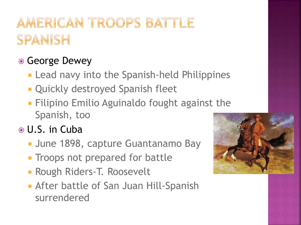 PPT - 9.2 The Spanish-American War PowerPoint Presentation, free ...