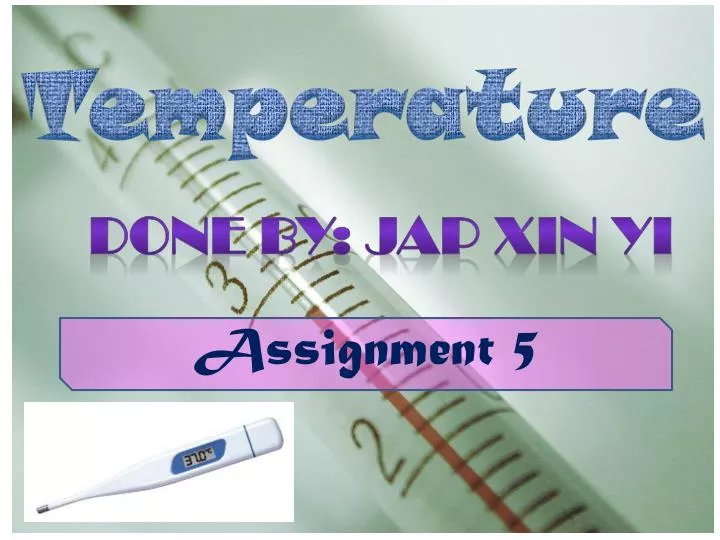 PPT - Temperature PowerPoint Presentation, free download - ID:1863332