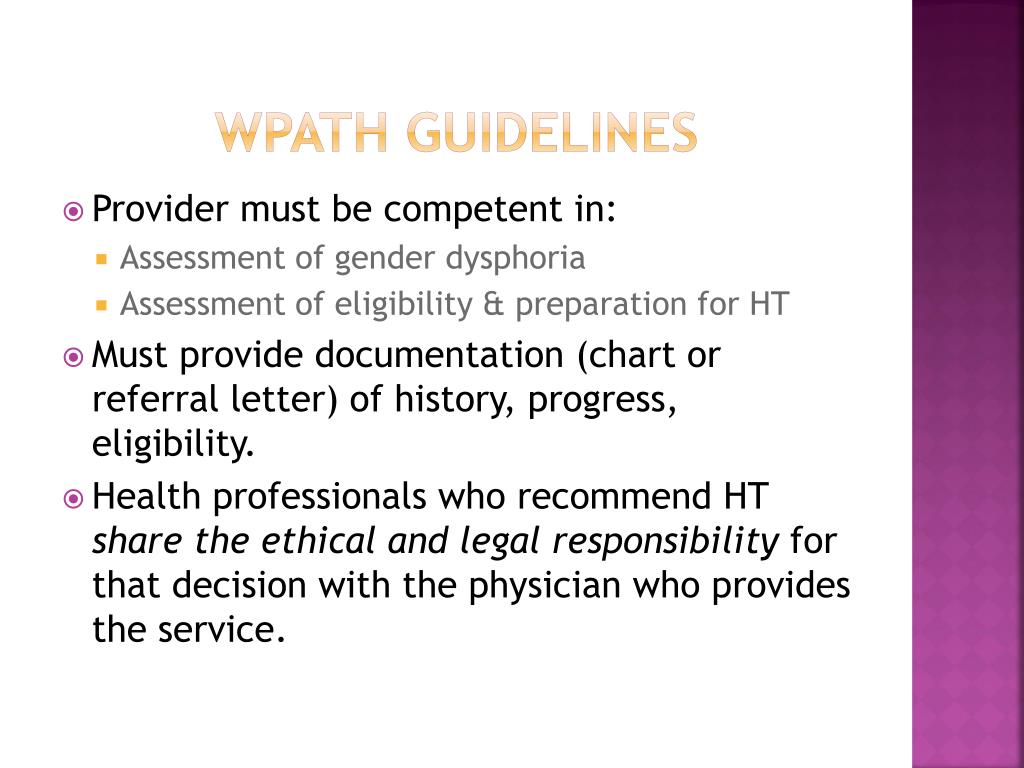 PPT - Transgender Care: The Clinician’s Journey PowerPoint Presentation ...