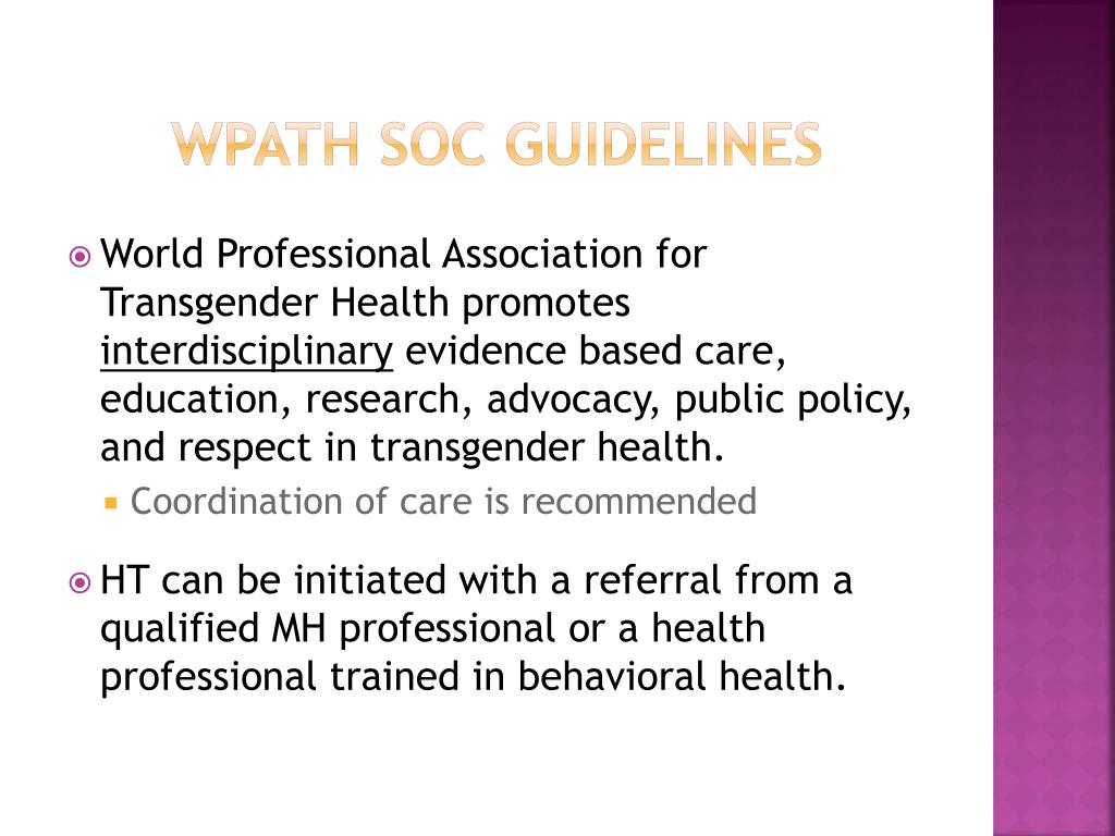 PPT - Transgender Care: The Clinician’s Journey PowerPoint Presentation ...