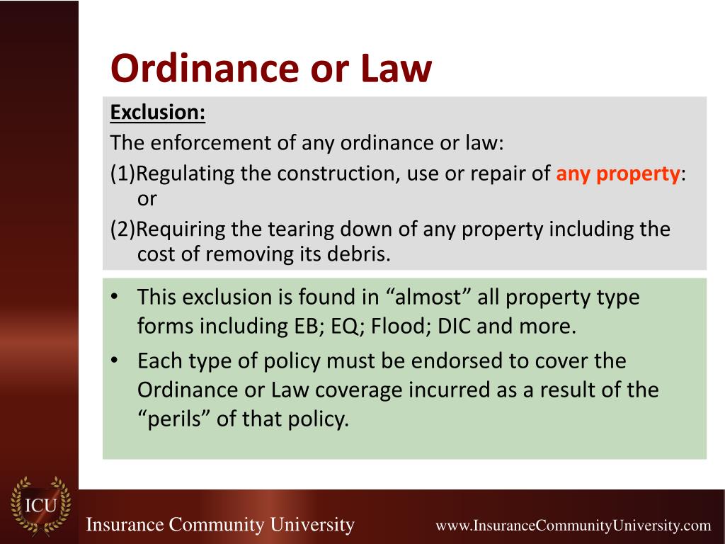 PPT - Equipment Breakdown, Spoilage, Off Premises PowerPoint ...