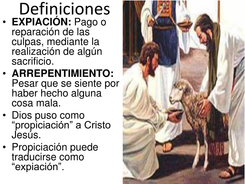 PPT - LA DOCTRINA DE LA SUSTITUCIÓN (LA EXPIACIÓN) PowerPoint ...
