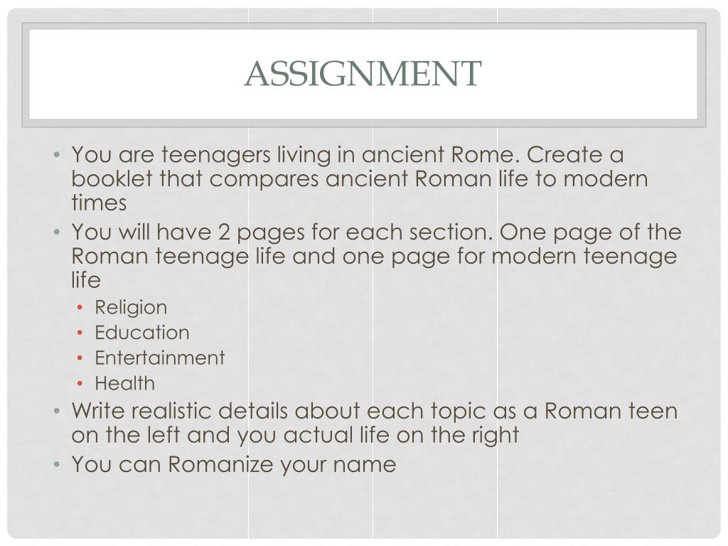 PPT - 6.3 Roman Society and Culture PowerPoint Presentation, free ...