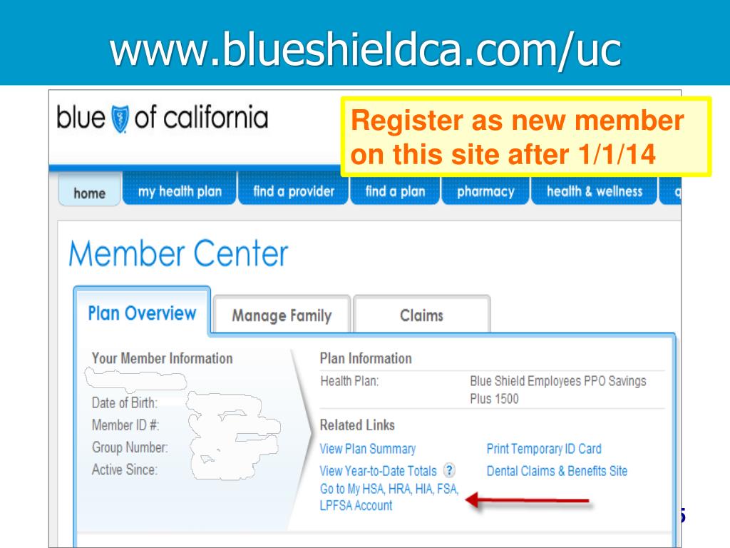 PPT - Blue Shield Health Savings Plan Laura Morgan UCSB Human Resources ...