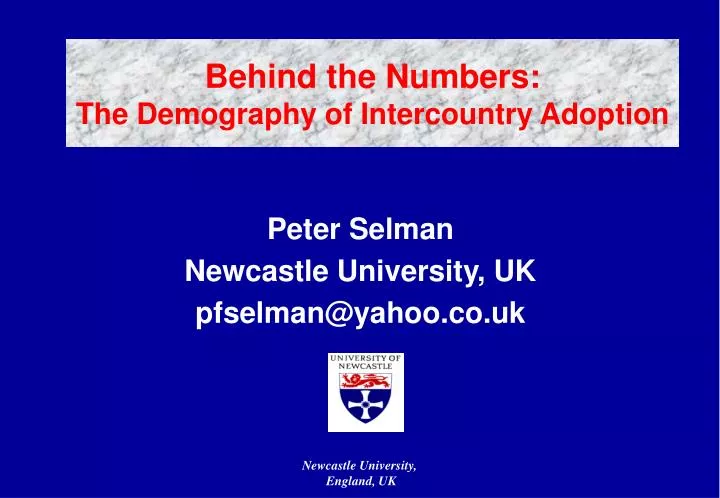 PPT - Newcastle University, England, UK PowerPoint Presentation, free ...