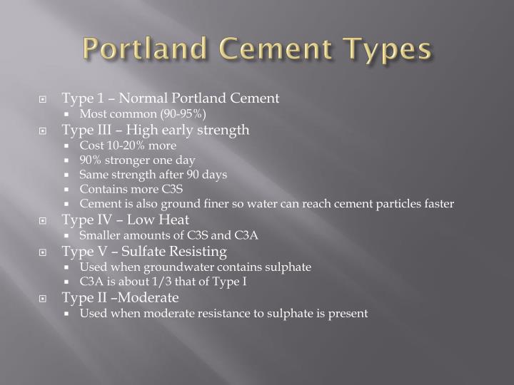 PPT - Chapter 7 Portland Cement Concrete PowerPoint Presentation - ID ...