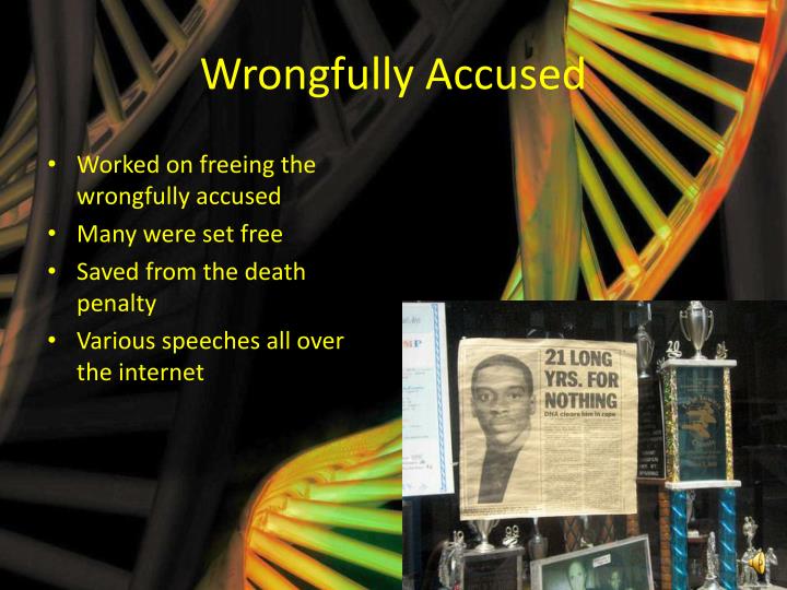 Wrongfully Accused Train