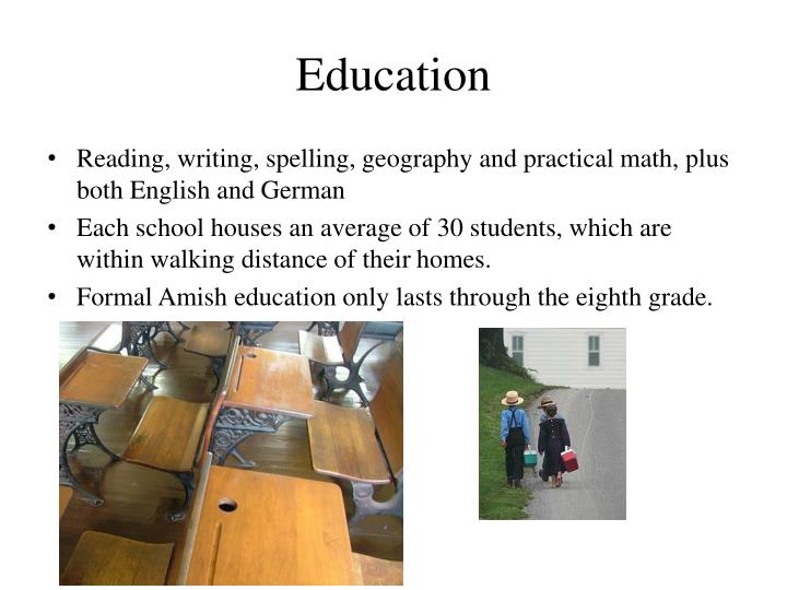 PPT - Amish Education PowerPoint Presentation - ID:1864206