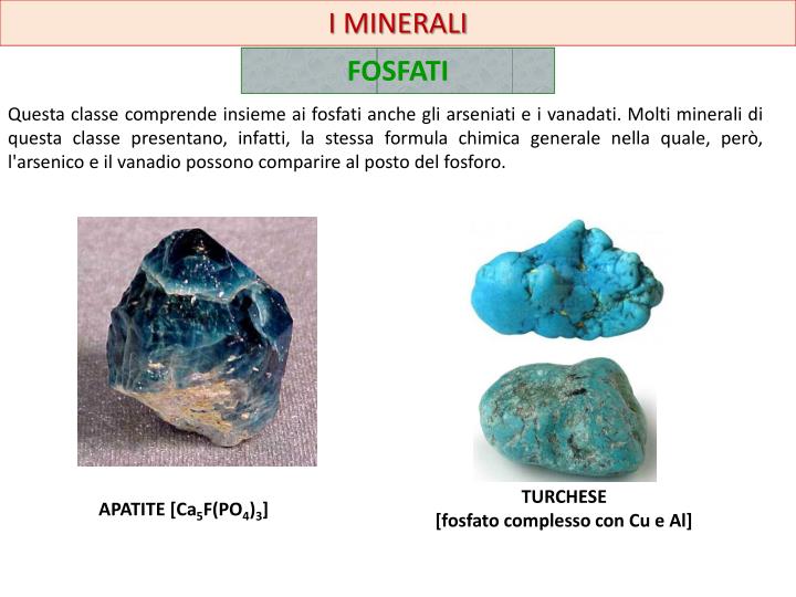 PPT - I MINERALI PowerPoint Presentation - ID:1864384