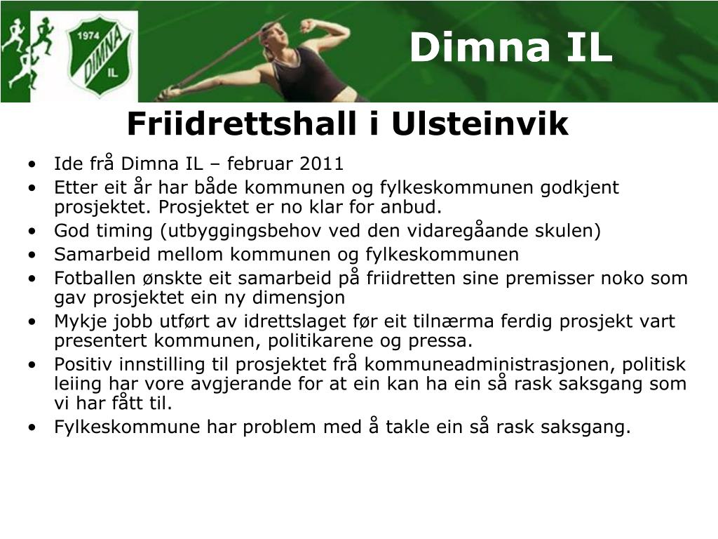 PPT - Friidrettshall i Ulsteinvik Presentasjon friidrettshallforum 2012 PowerPoint Presentation ...