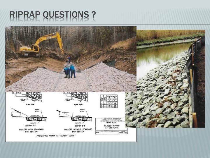 PPT - Standard for riprap and conduit outlet protection PowerPoint ...