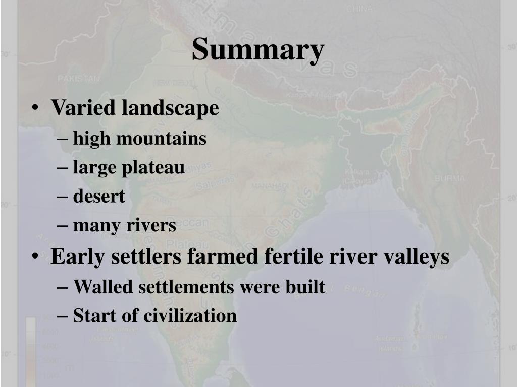 PPT - Ch 13 Geography and the Early Settlement of India PowerPoint ...