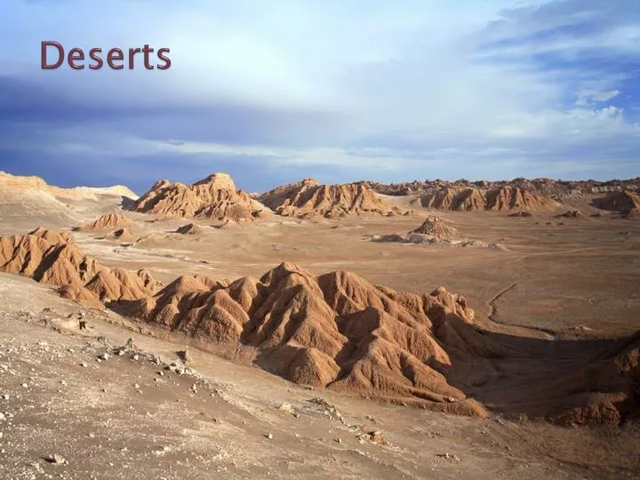 PPT - Deserts PowerPoint Presentation, free download - ID:1866318