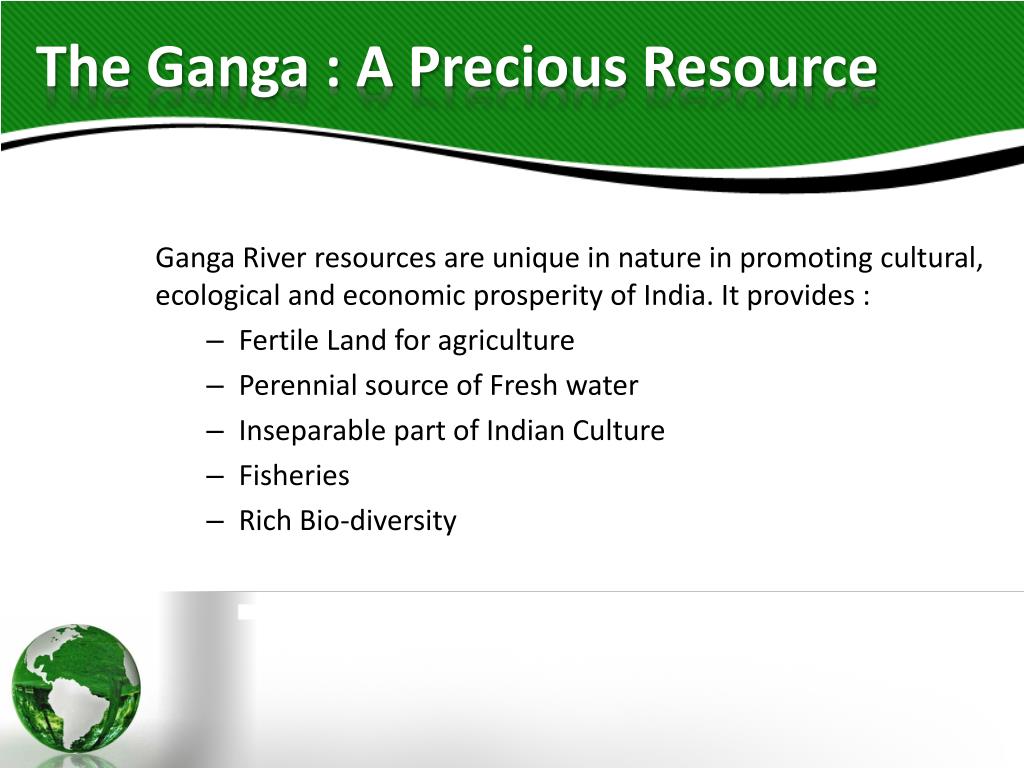 PPT - Socio-Economic And Cultural Aspects of Ganga River Basin ...