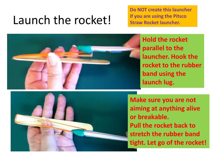 PPT - Straw Rocket with Launcher with a Nod to Newton PowerPoint ...