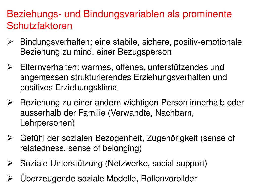 PPT - Aktive Bindungs- und Beziehungsgestaltung in der Schule Quelle ...