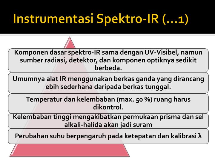 PPT - Infra-Red (IR) Spektroscopy (bagian 1) PowerPoint Presentation - ID:1866751